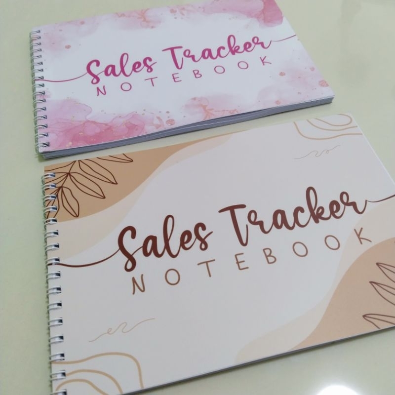 Sales Tracker Notebook Bigger Version - Lynderm Store