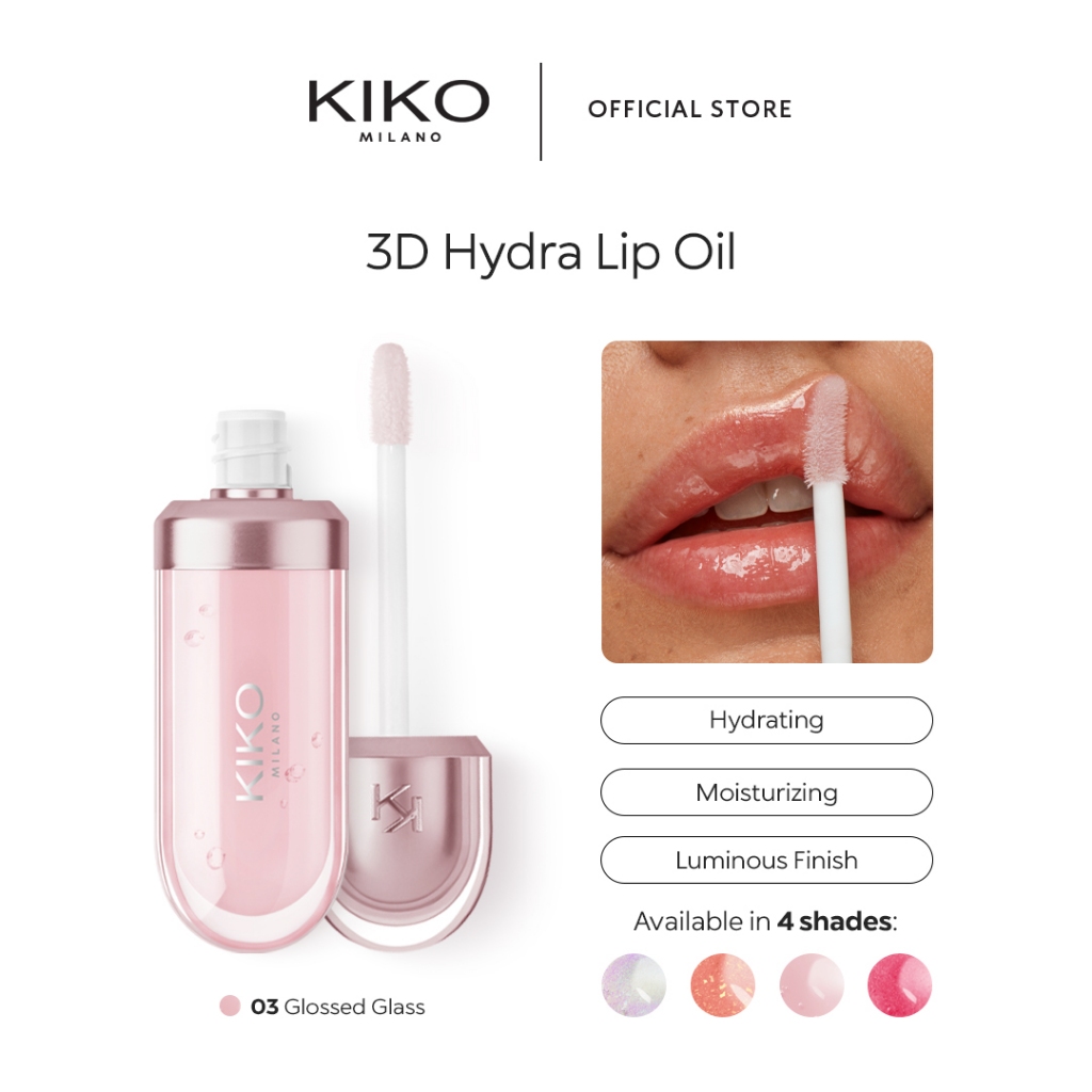 KIKO Milano 3D Hydra Lip Oil - Manila Blog