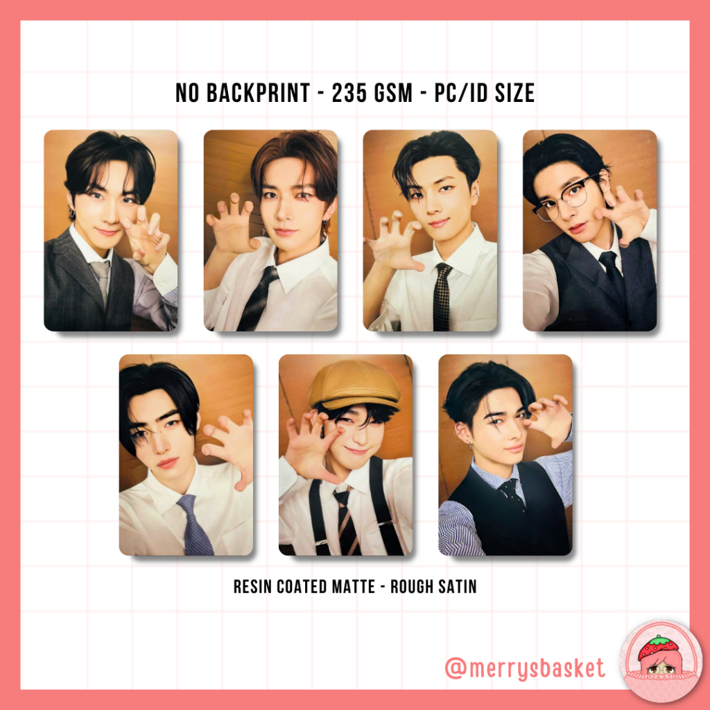 ENHA DARK MOON SPECIAL MEMORABILIA LINE FRIENDS LD PC PHOTOCARD ...