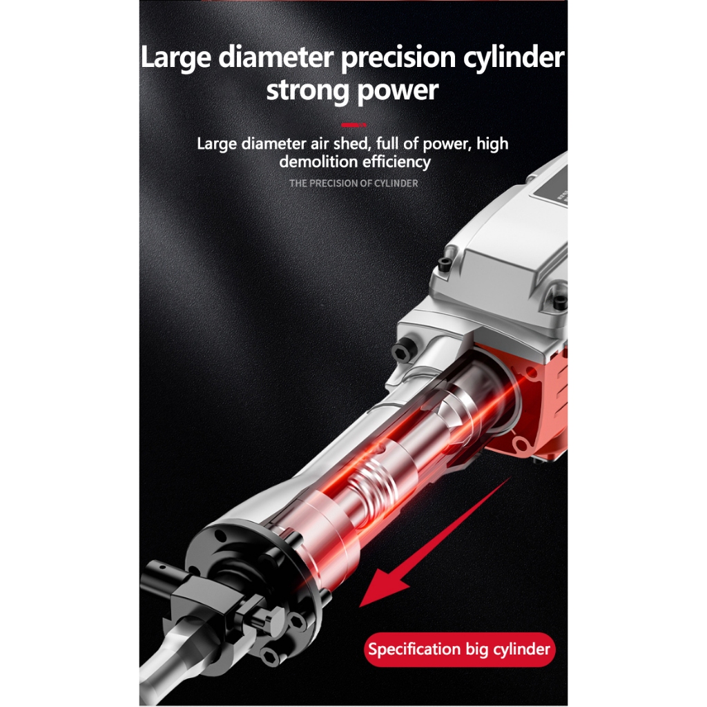 Blasting Hammer Chipping Tool Electric Demolition Hammer Heavy Duty ...