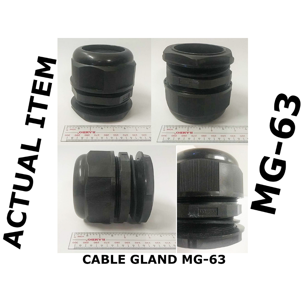 CABLE GLAND MG-63 BLACK - MG63 - UniTop