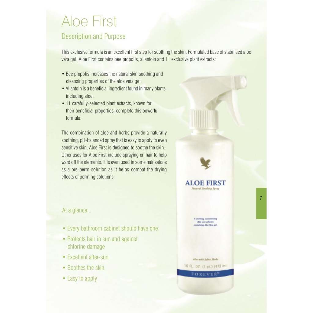 Forever Aloe First and Forever Aloe Heat Lotion - UniTop