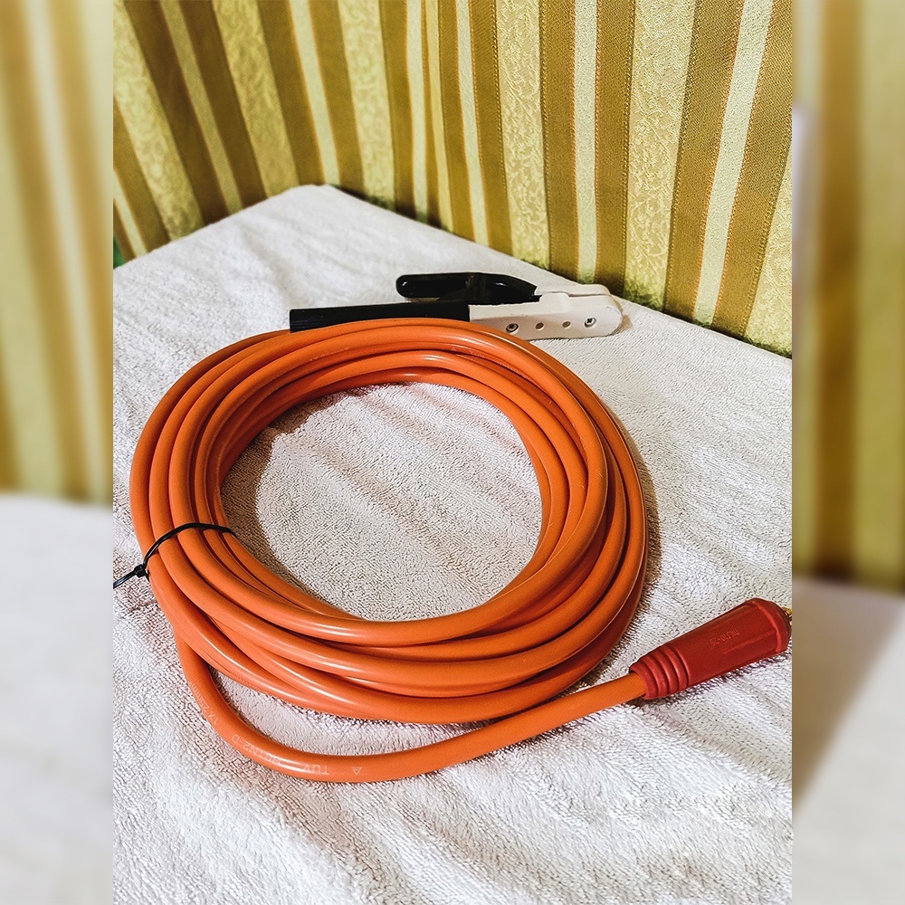 welding cable 10 meters original with Electrode Holder and Connector ...
