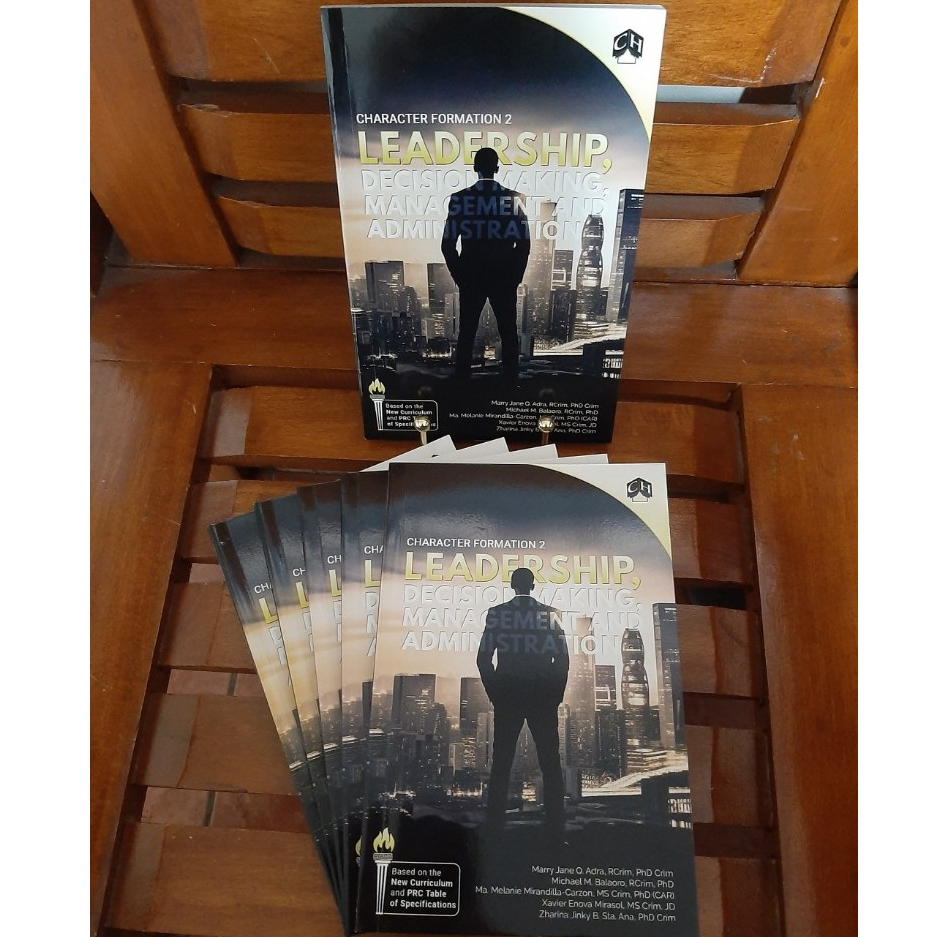 Character Formation 2 - Leadership, Decision Making, Management and ...