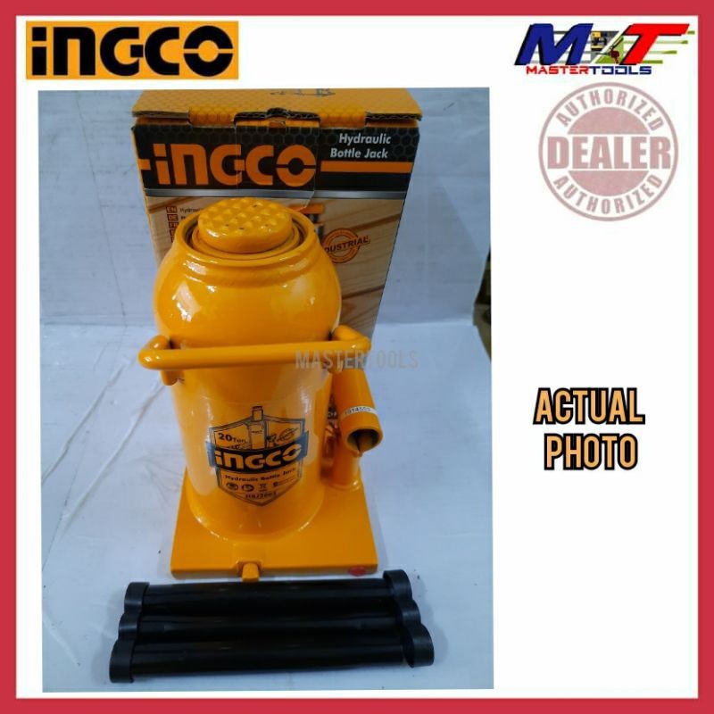 Ingco 20 Ton Hydraulic Bottle Jack - Lynderm Store