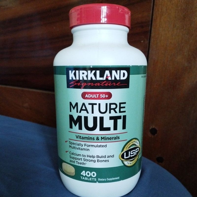Kirkland Signature Mature Multi, 400 tablets - PFL Store