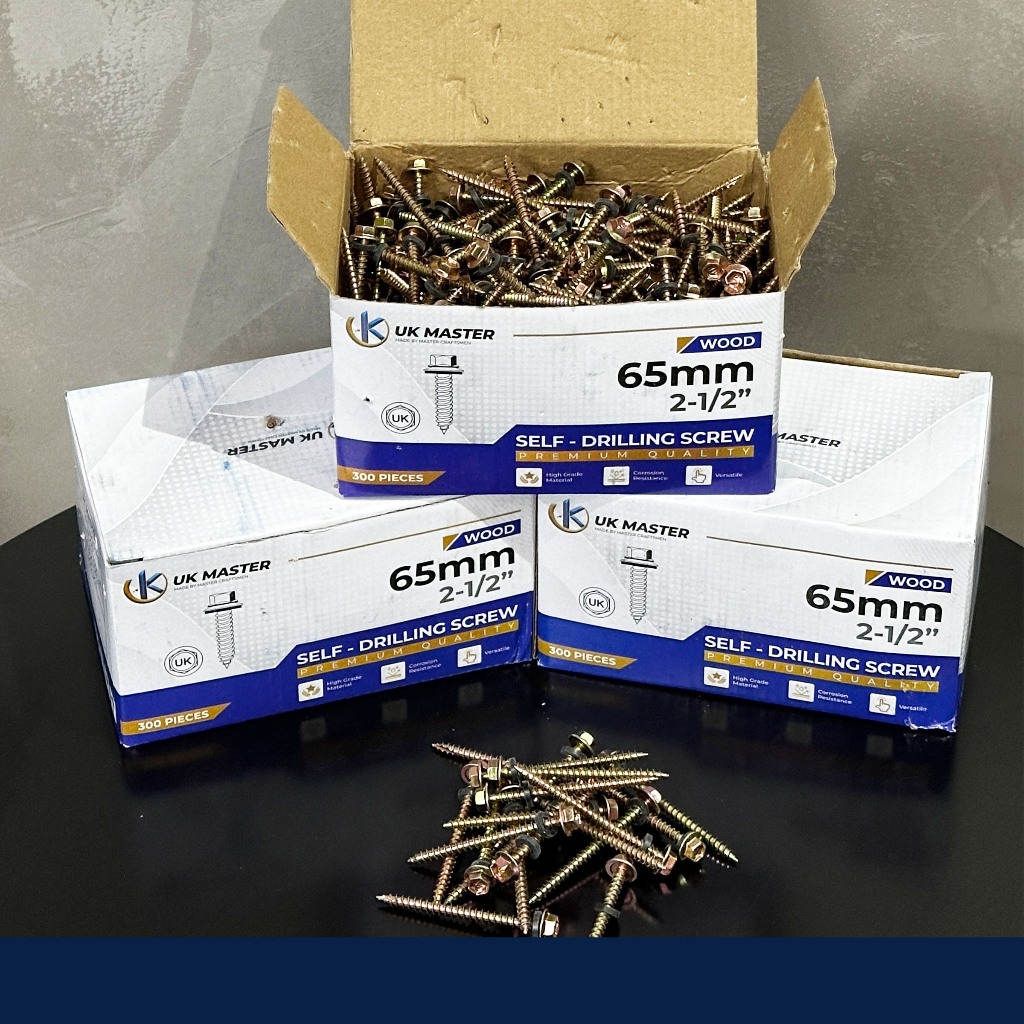 UK MASTER TEX SCREW WOOD (Per Box) - UniTop