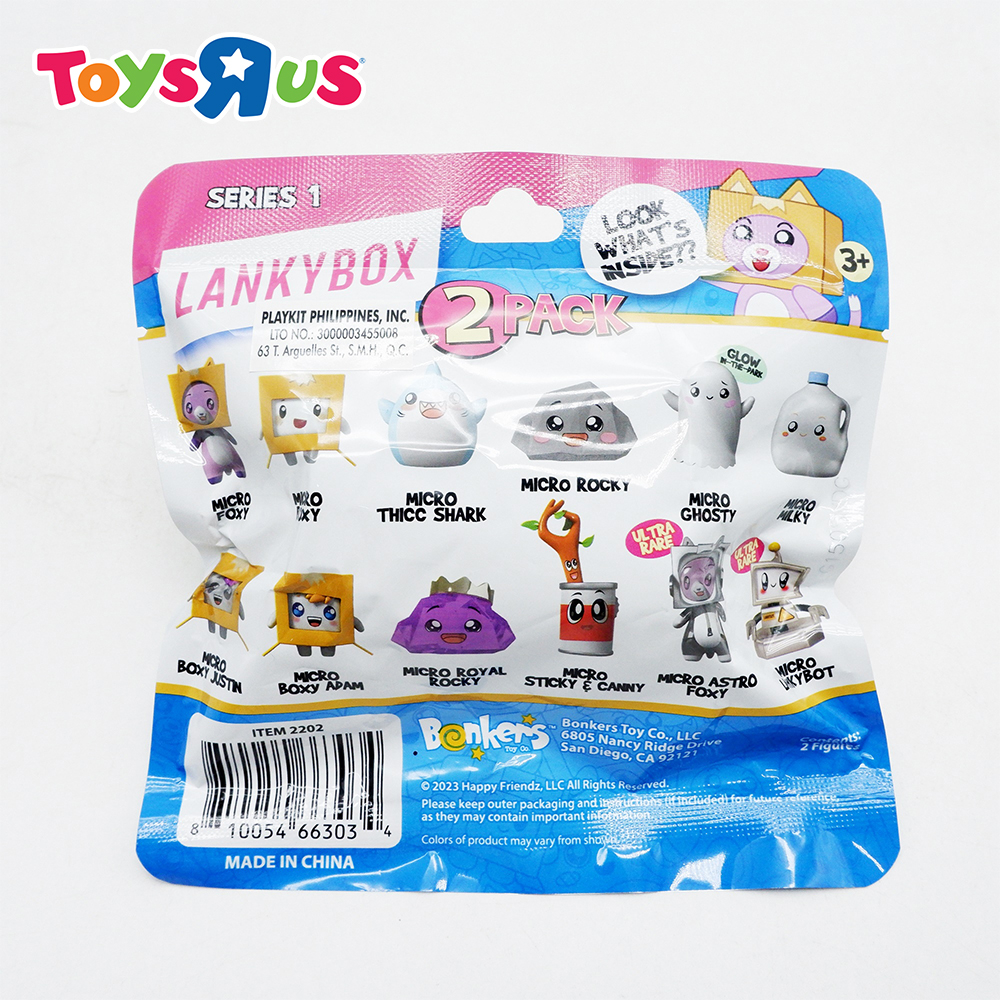 Lanky Box 2 Pack Micro Mystery Figure Series 1 - Honest Bee