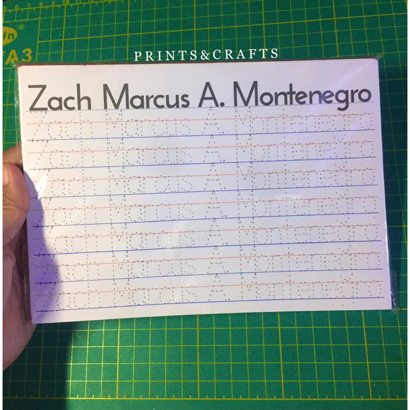 Tracing Pad Alphabet/Numbers/Shapes/Names - Lynderm Store