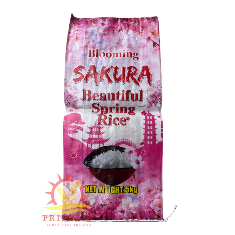 Double Laminated Rice Sack 5kg for 100pcs - Lynderm Store