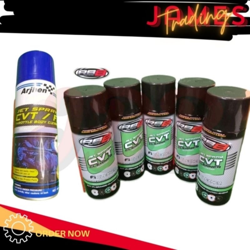 RS8 JET SPRAY CVT DEGREASER FI CLEANER per box 24 pcs. - Lynderm Store