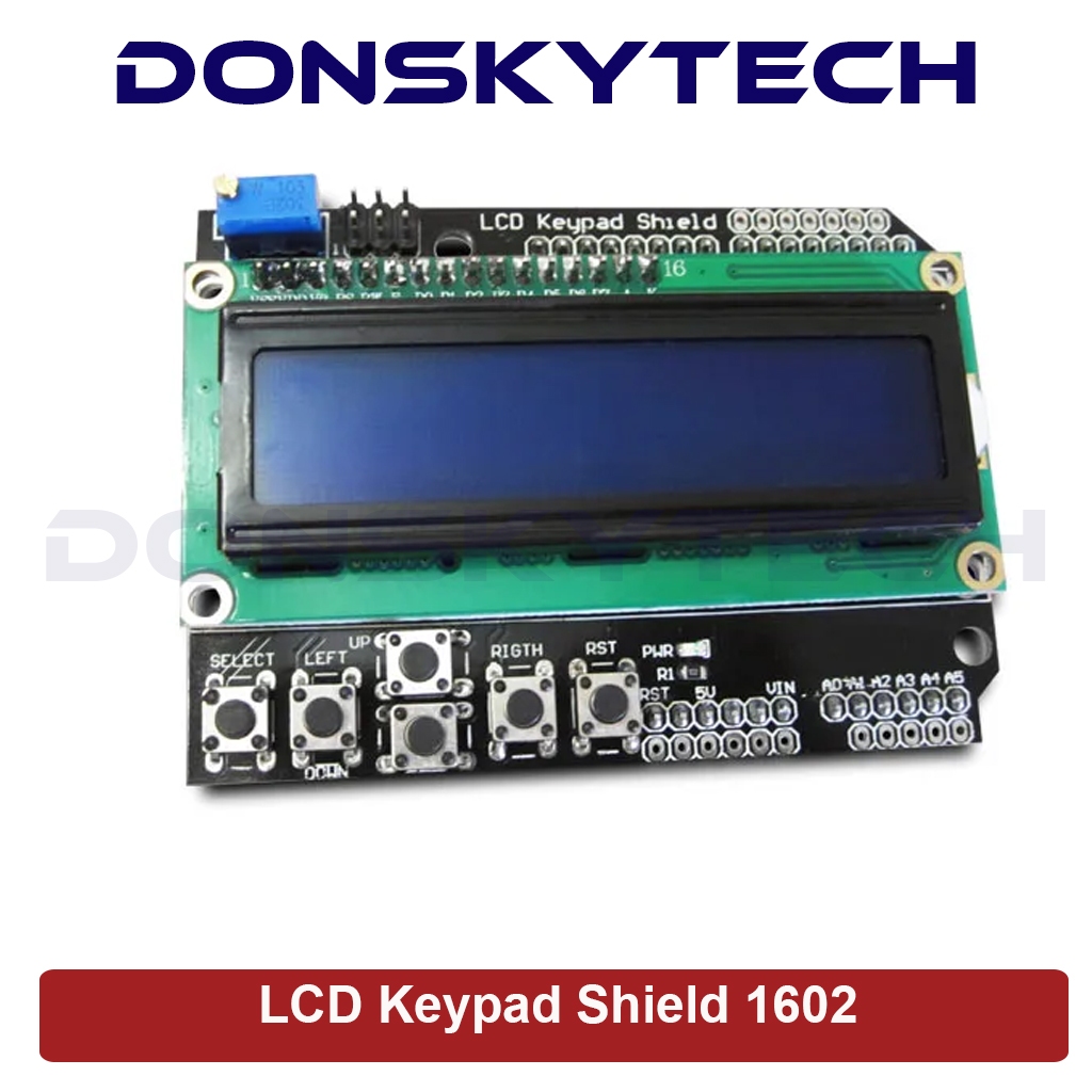 LCD Keypad Shield LCD1602 LCD 1602 Module Display for Arduino - UniTop LCD Keypad Shield LCD1602 LCD 1602 Module Display for Arduino - UniTop