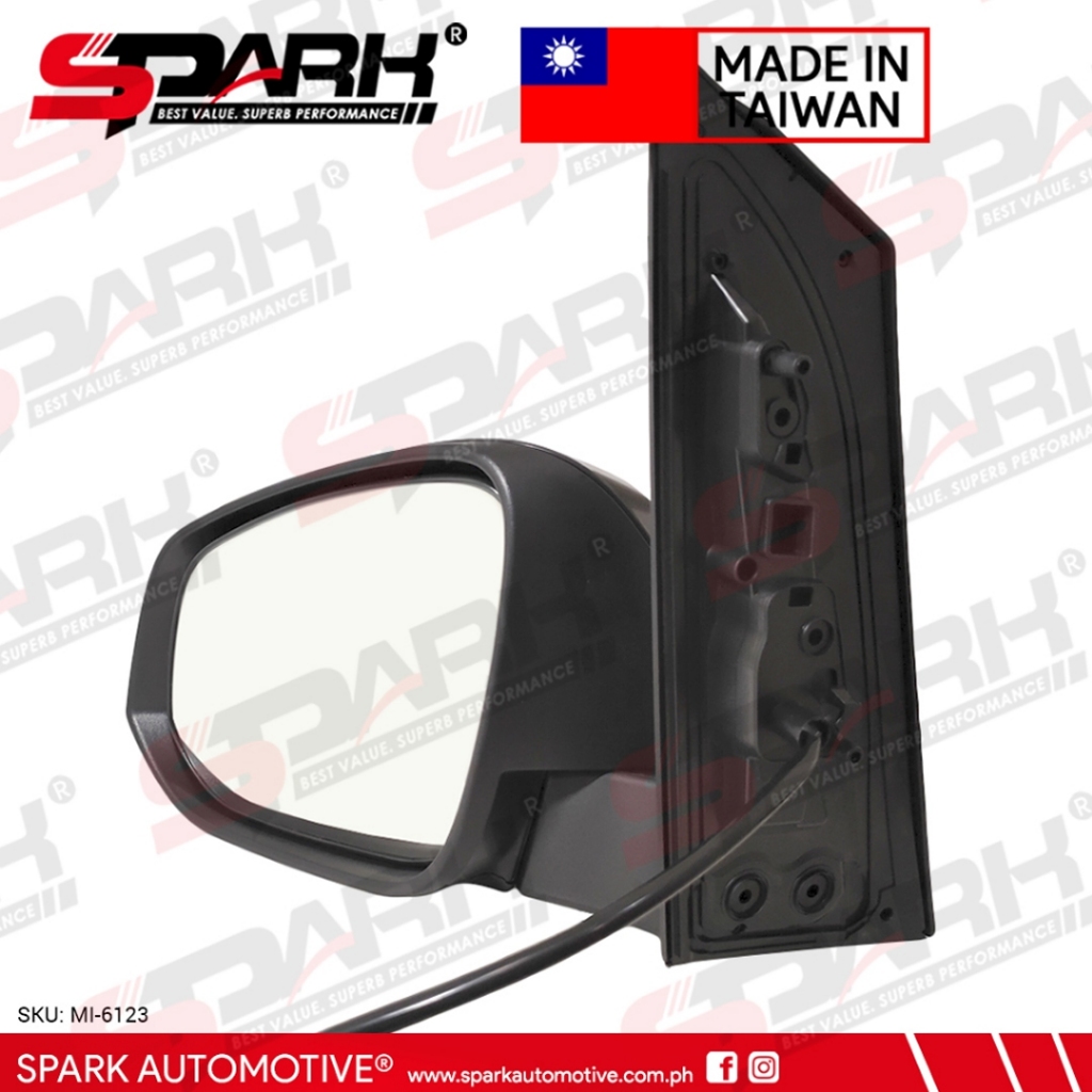 Toyota Innova 2016 - 2021 Side Mirror Black Power Adjust Power Folding ...