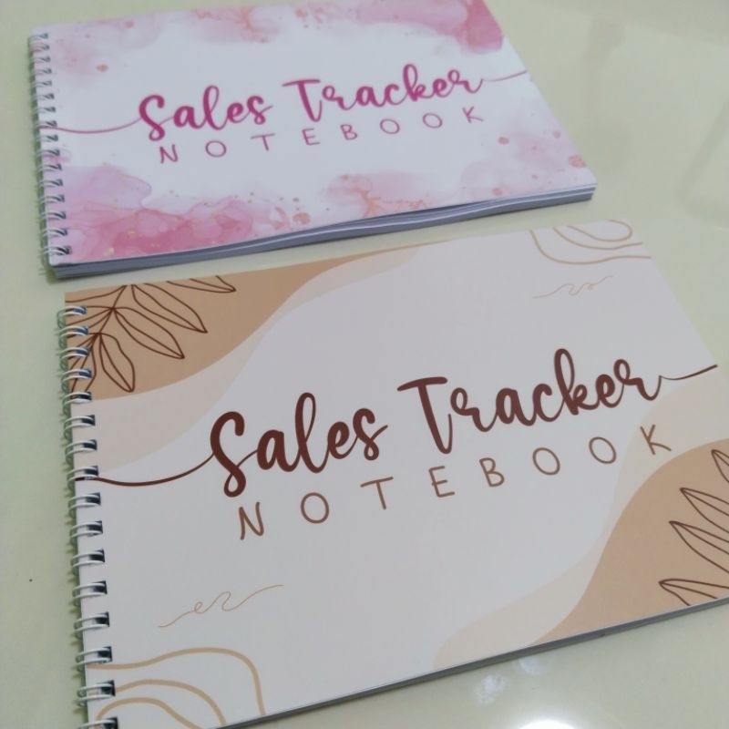 Sales Tracker Notebook Bigger Version - Lynderm Store