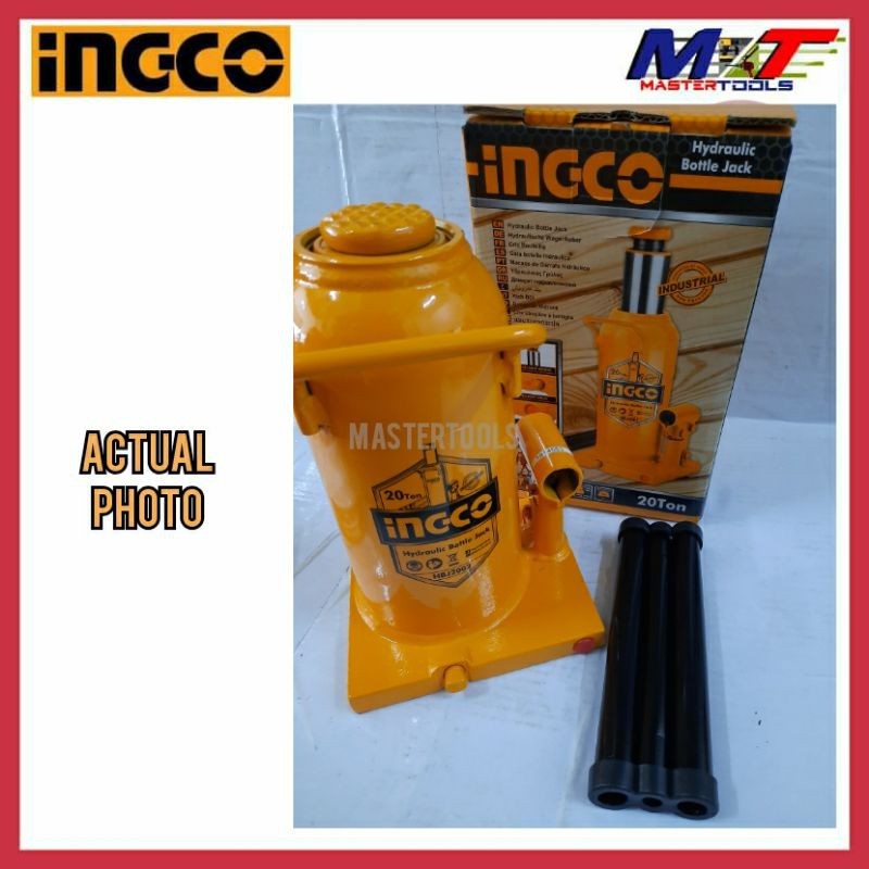 Ingco 20 Ton Hydraulic Bottle Jack - Lynderm Store