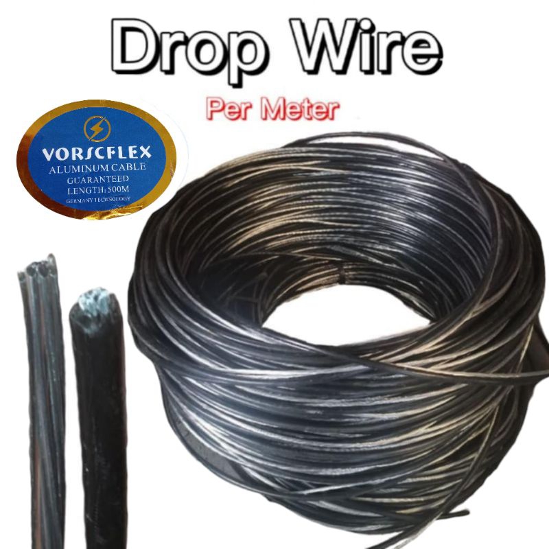 Drop Wire SINGLE & DOUBLE & TRIPLE 6/7 14mm "PER METER" - UniTop