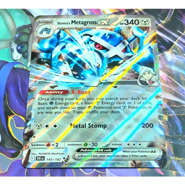 Pokemon TCG Steven's Metagross ex Destined Rivals Ultra Rare - Manila Blog