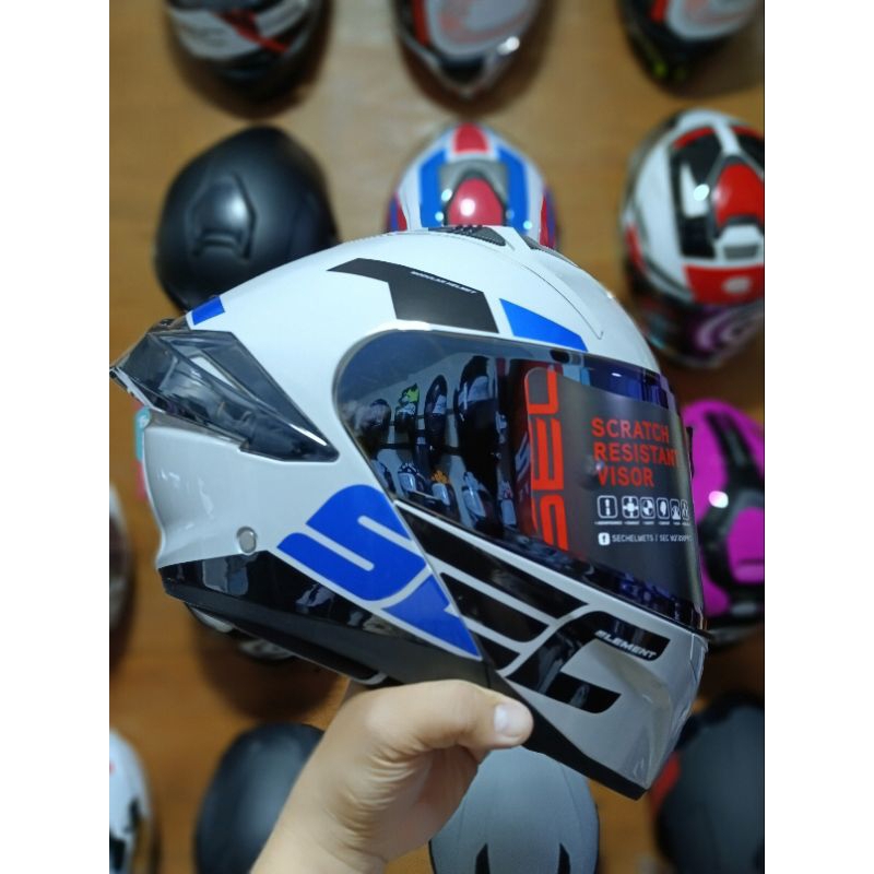 SEC ELEMENT MODULAR DUAL VISOR HELMET - UniTop