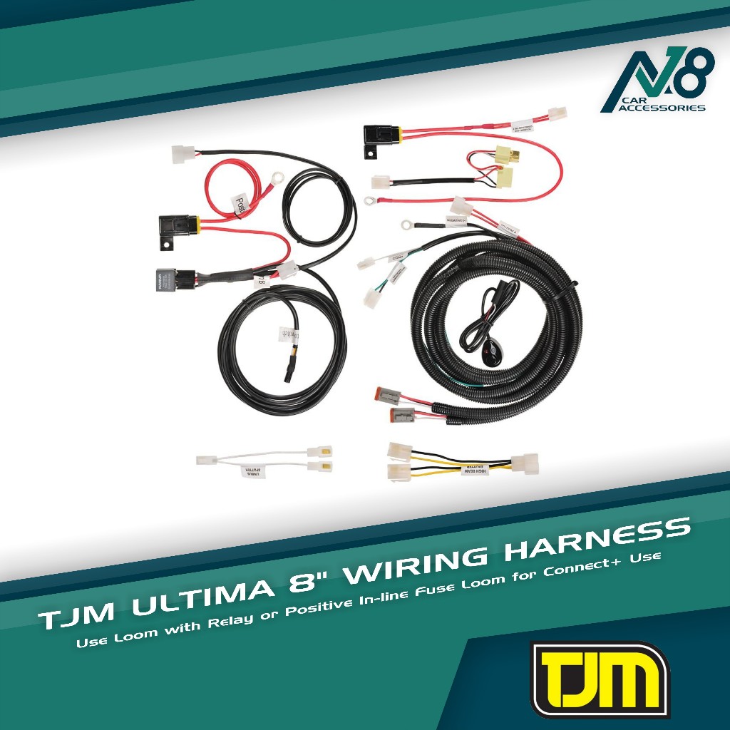 TJM ULTIMA 8" WIRING HARNESS Genuine - UniTop