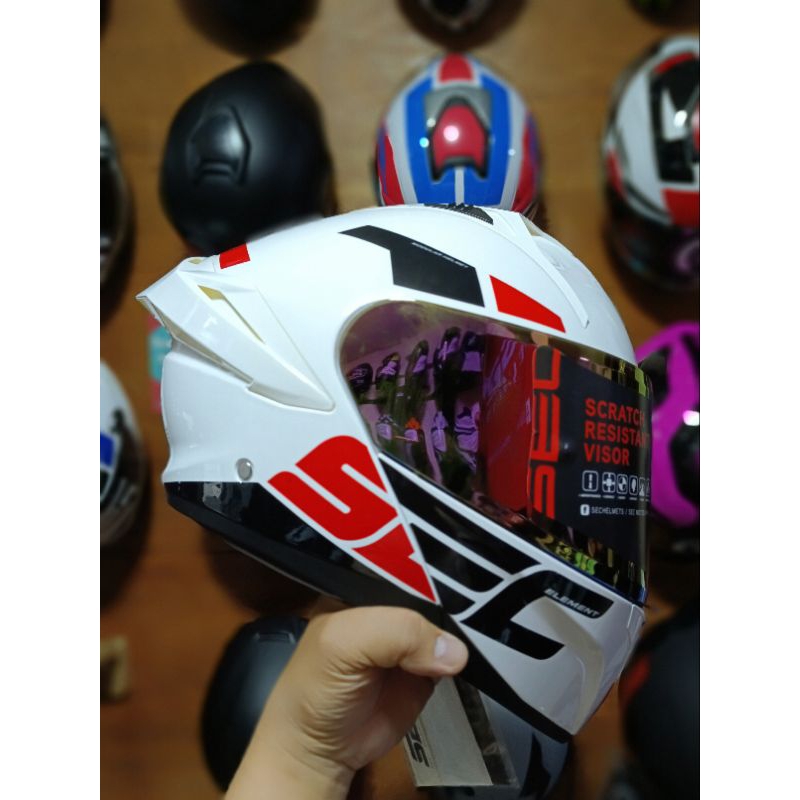 SEC ELEMENT MODULAR DUAL VISOR HELMET - UniTop