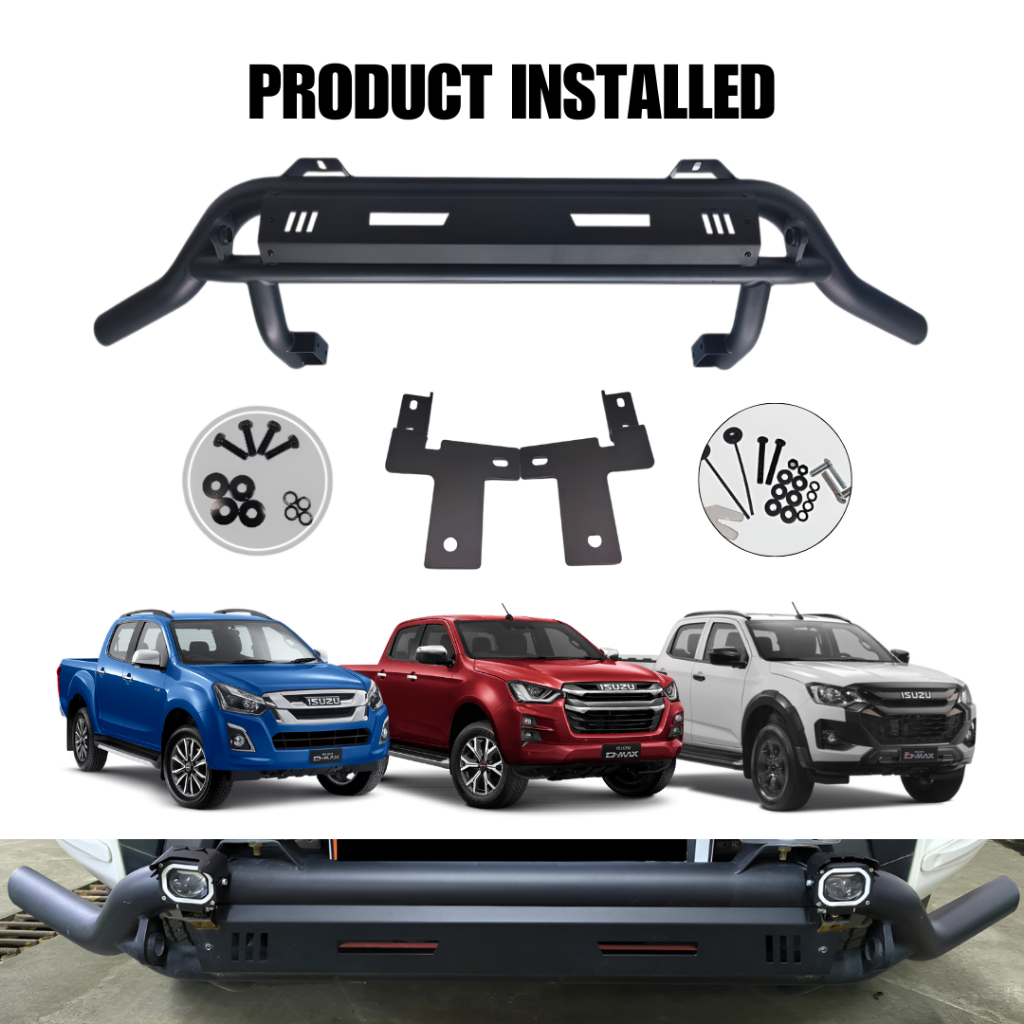 CPA ISUZU D-MAX FRONT BUMPER BAR BRACKET 2015 2016 2017 2018 2019 2020 ...