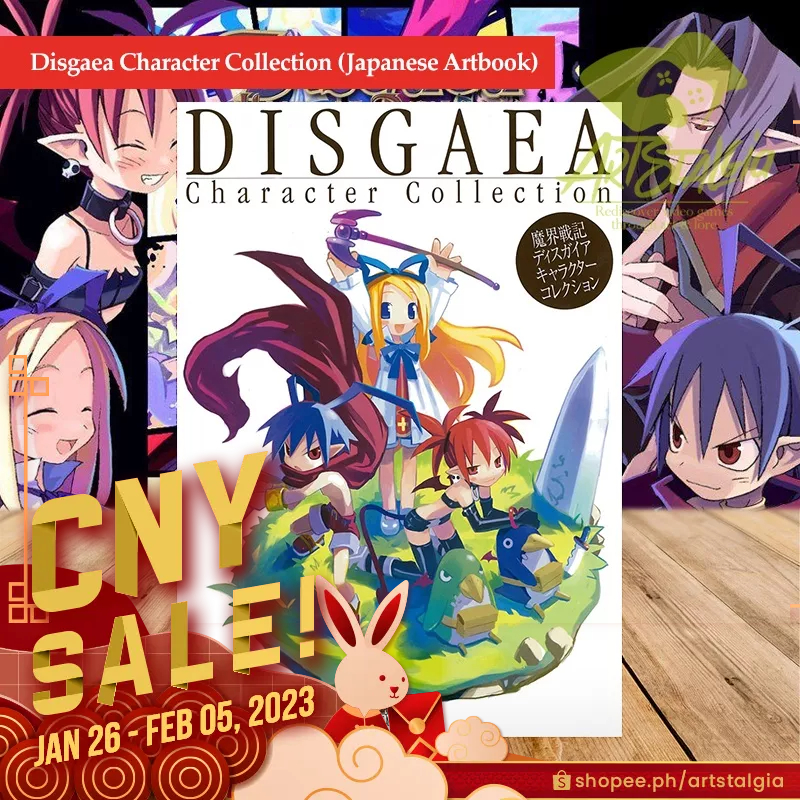 Disgaea Character Collection (Japanese Artbook) | Shopee Philippines