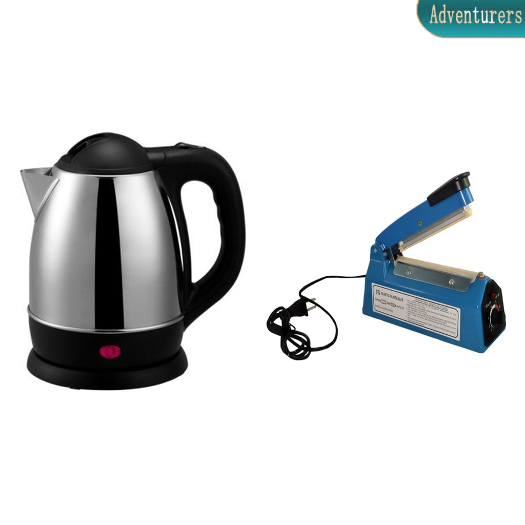 Adventurers Scarlett Wireless Electric Kettle w/ FREE PFS-100mm Plastic ...