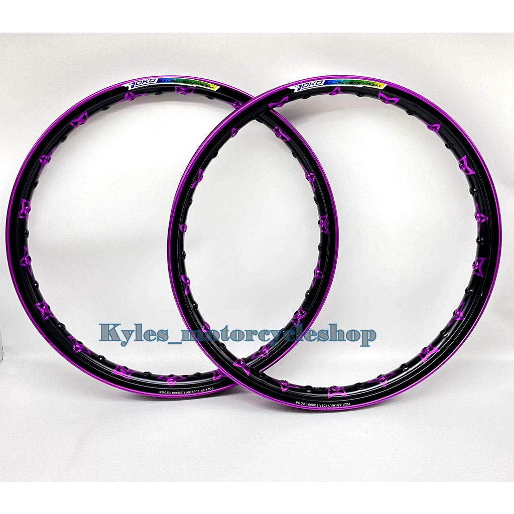 Yoko Alloy Rim 1.40x17 for motorcycle pair (star) | Shopee Philippines