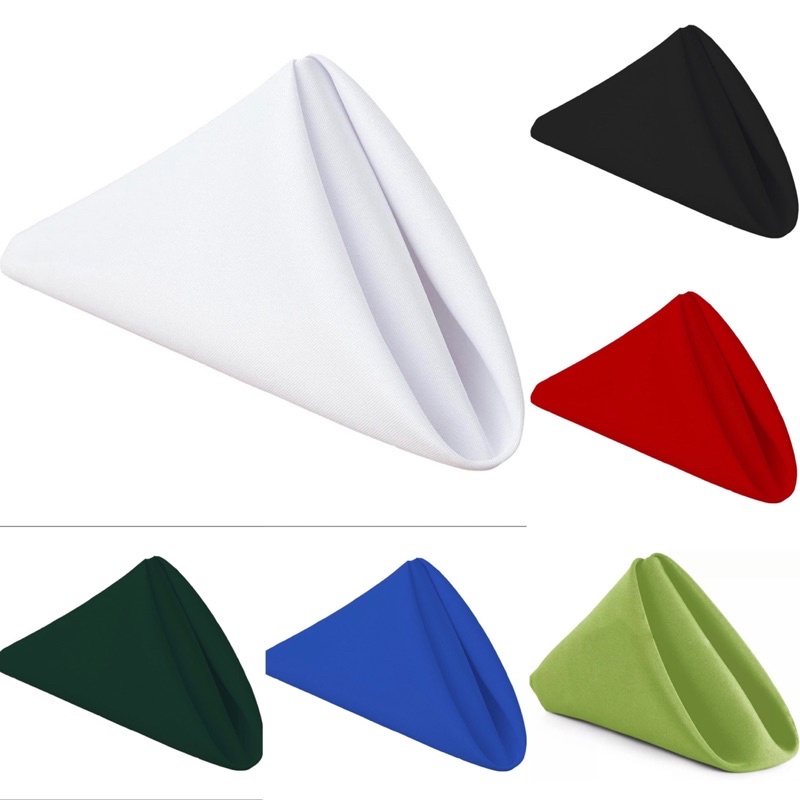 Table Napkin Cotton All sizes available in variation | Shopee Philippines