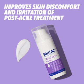 Benzac Microbiome Equaliser 50g [Moisturizer with Probiotic Technology ...