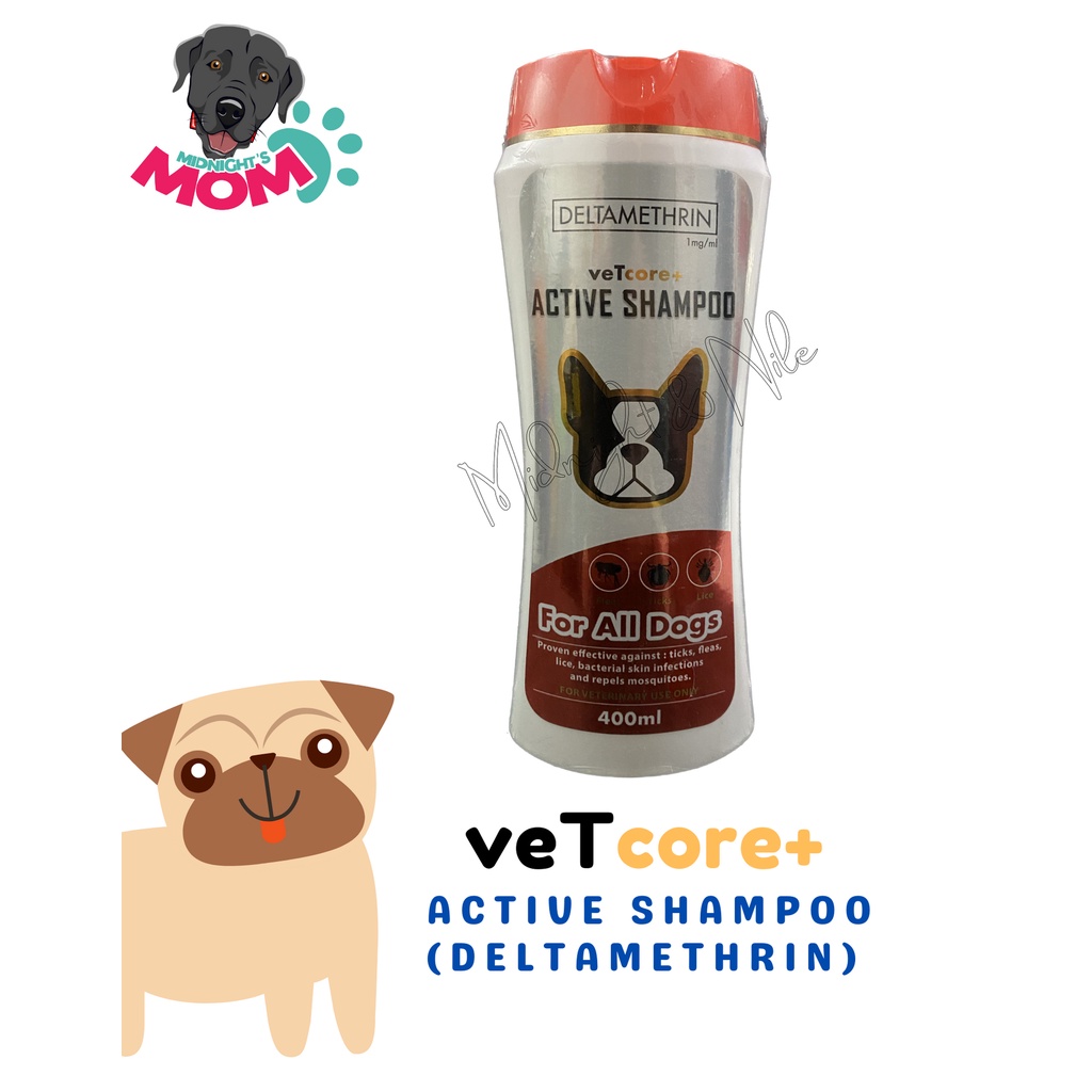 veTcore+ Active Shampoo for Dogs (Deltamethrin) | Shopee Philippines