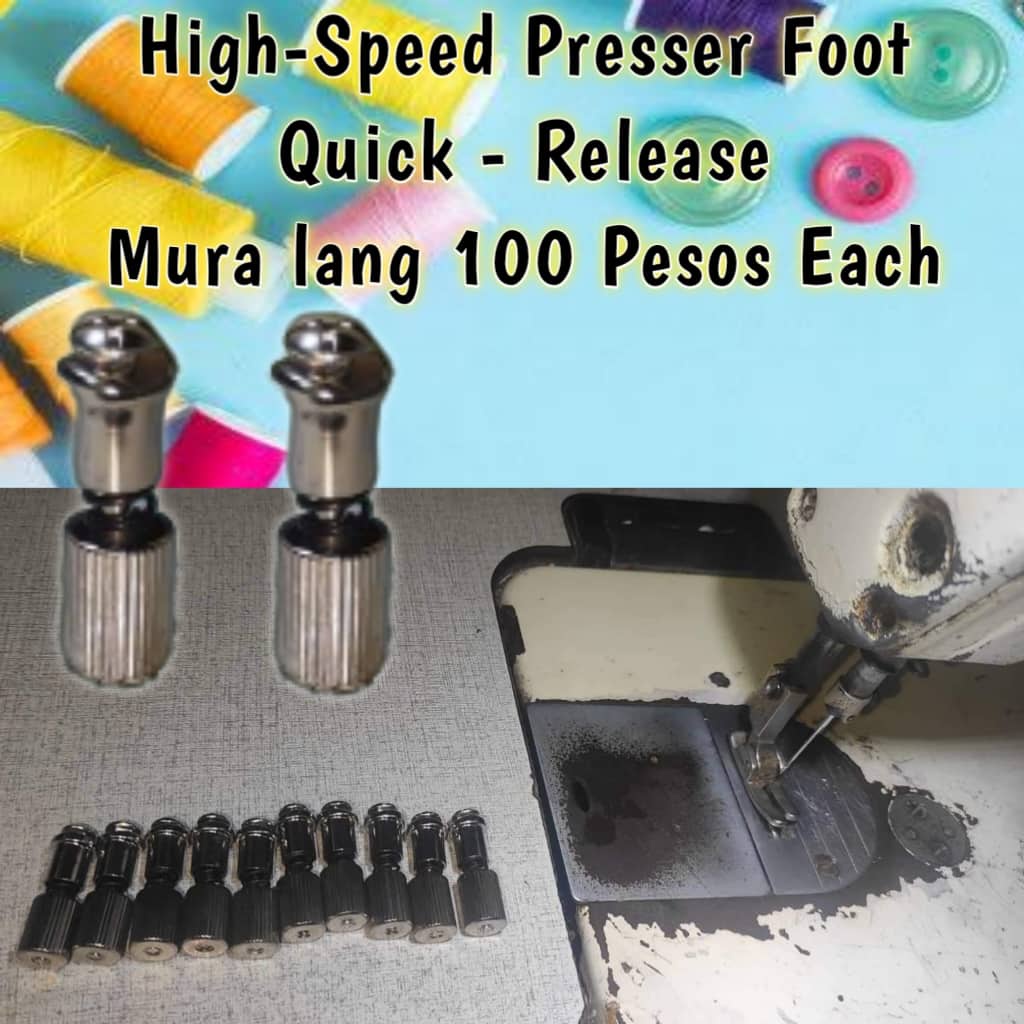 High-Speed Sewing Machine Presser Foot Quick Release/Kahit wala kang ...