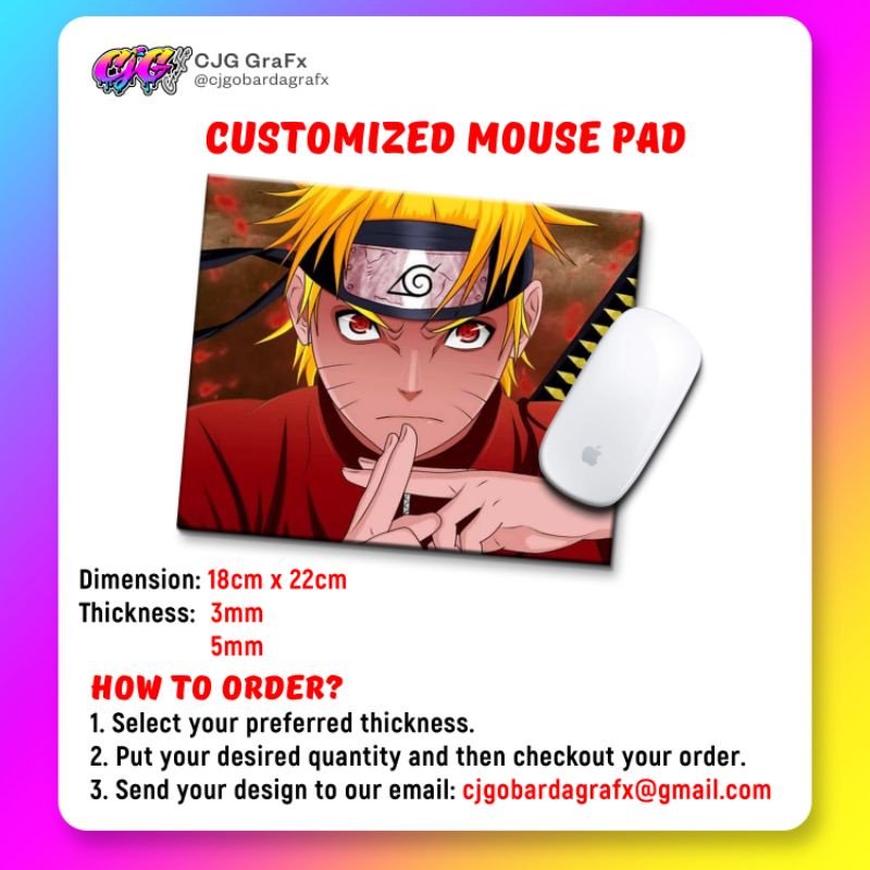 Customized Mousepad (gift, souvenirs, giveaways - perfect in any ...