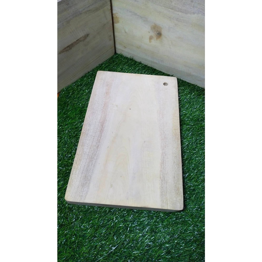 Sangkalan Chopping Board Rectangular makapal sampalok wood | Shopee ...