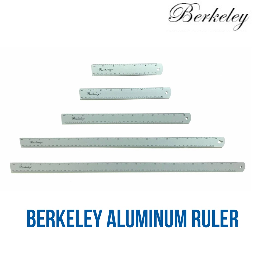 ART HUB - BERKELEY Aluminum Ruler (Various Sizes Available) | Shopee ...