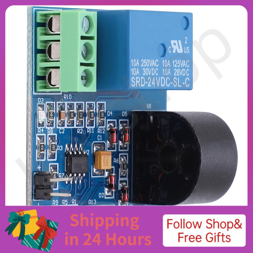Iuxishop Overcurrent Protection Sensor Module Ac Current Detection 24v