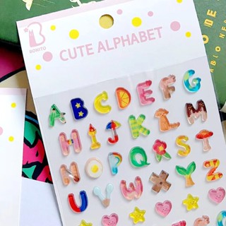 KKV Bonito PVC Sticker B6026 Jelly Numbers Exquisite Workmanship ...