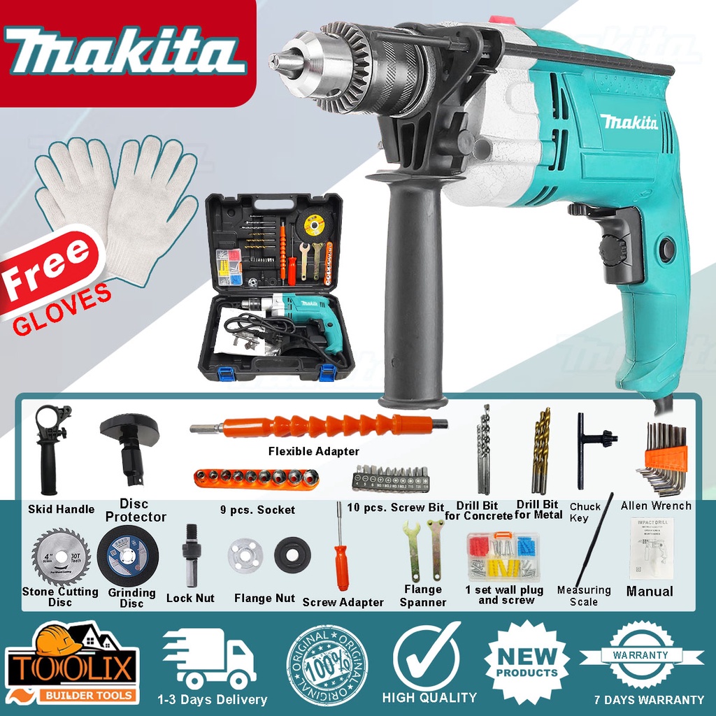 Makita Cordless Drill Set Barina Barena Drill Machine Hand Cordless ...