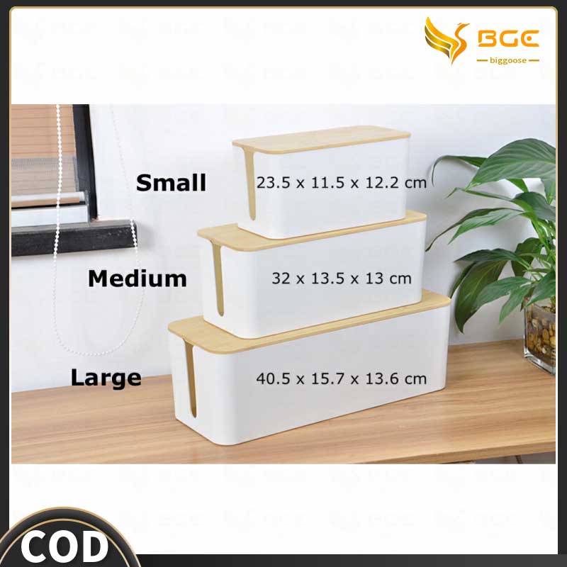 Wires and Cables Storage Box Cable Box Power Strip Wire Case Charger ...