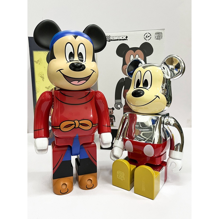 Bear Brick 400% Violent Mickey Ornaments Fujiwara Hiroshi micky mouse ...