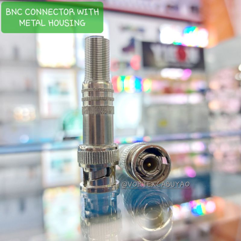 BNC CONNECTOR WITH METAL HOUSING ( PER PIECE ) | Shopee Philippines