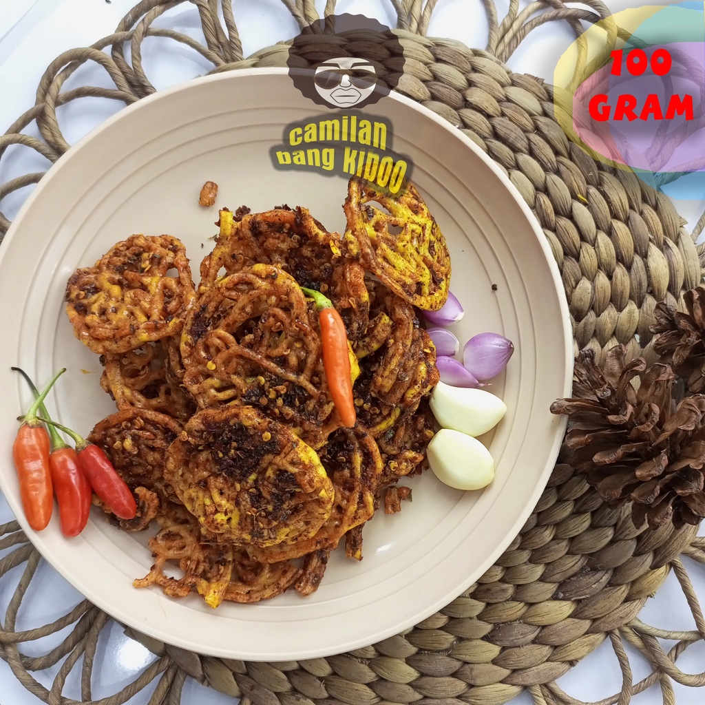 Spicy Snacks-Seblak Yellow Noodles Crackers Pukmie Spicy Cikruh Savory ...