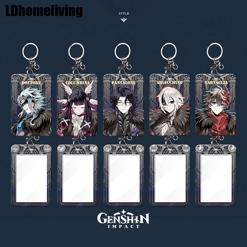 Genshin impact Fatui card holder genshin impact childe Knave card cover ...