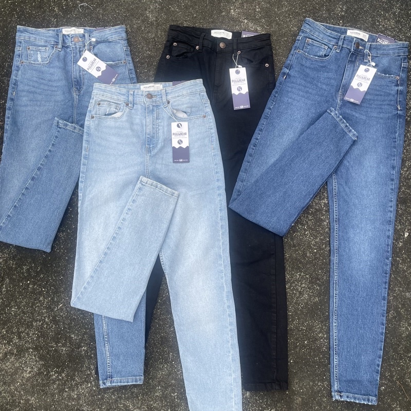 Pull & Bear Hi-Rise Skinny Jeans (HIGHWAIST) | Shopee Philippines