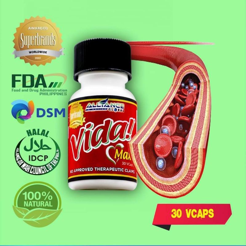 VIDA MAXX 30 VCAPS (FRUITFLOW) | Shopee Philippines
