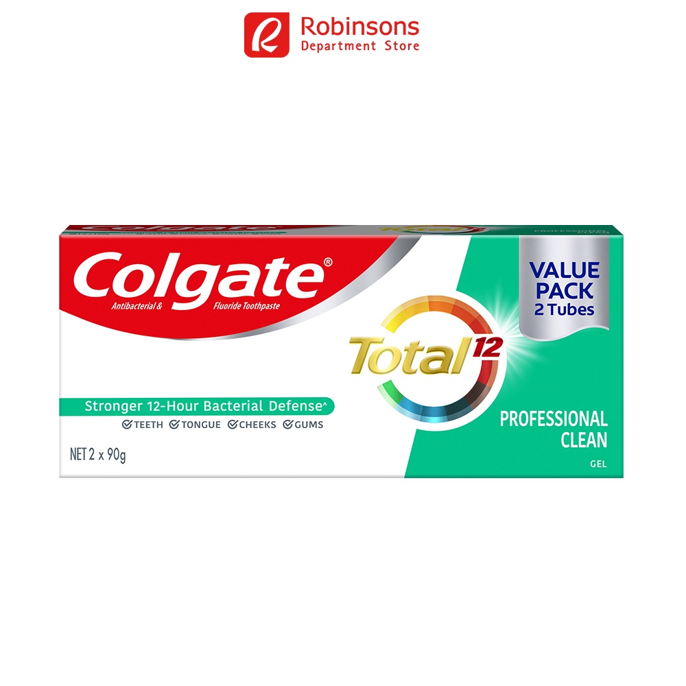Colgate Total Professional Clean Toothpaste 90g Twin Pack | Shopee ...