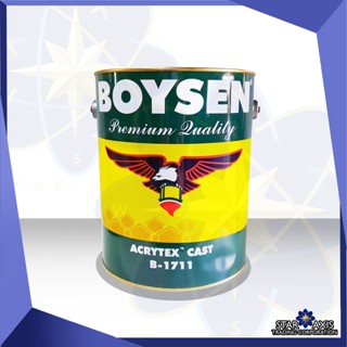 BOYSEN ACRYTEX CAST #1711 PUTTY &TEXTURED for WOOD & CONCRETE 4Liters ...
