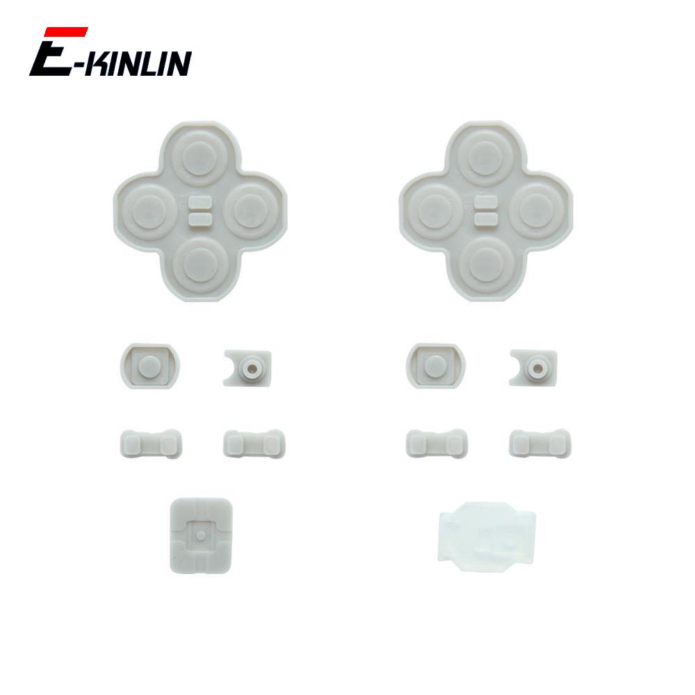 L R Left Right Controller Conductive Rubber Silicone Button Pads Kit ...