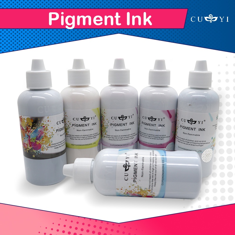 100ml CUYI Pigment Ink for Inkjet Printers (6-colors) | Shopee Philippines