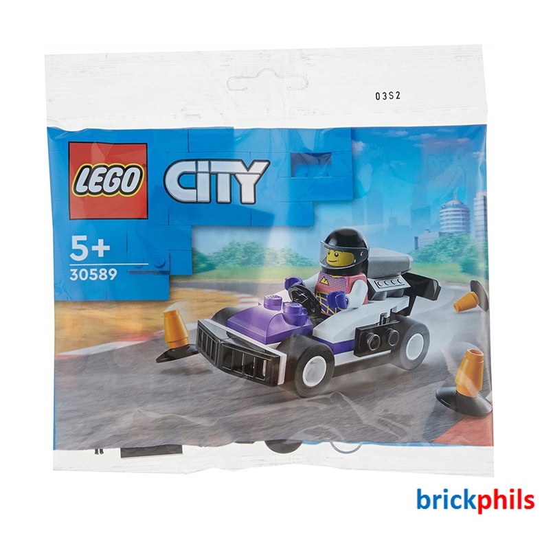 Lego City 30589 Go-Kart Racer polybag | Shopee Philippines